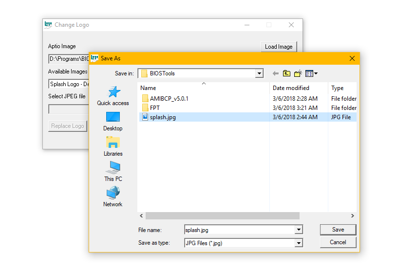 Change Clevo BIOS Logo