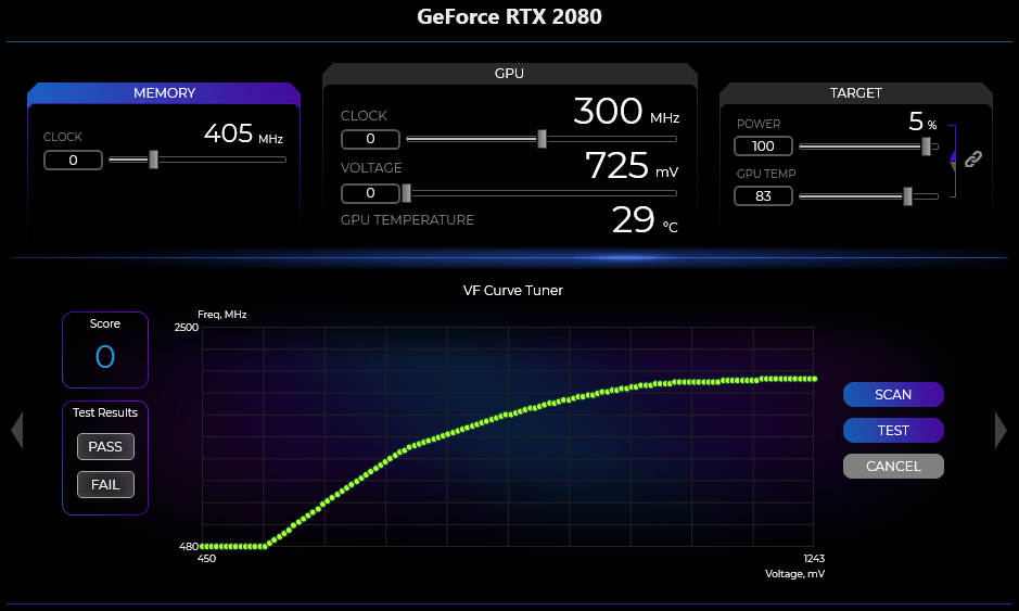 วิธีปรับ VF Curve สำหรับการ์ดจอ GTX10/RTX